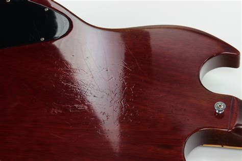 1973 Gibson Sg Standard Factory Bigsby Cherry All Original W Ohsc