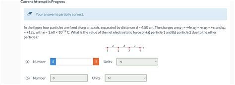 Solved Your Answer Is Partially Correct In The Figure Four Chegg
