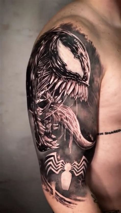 50 Venom Tattoo Designs A Unique Statement Of Artistry Art And Design