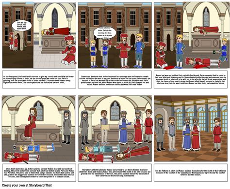 Romeo And Juliet Story Board Storyboard By Crisken94749