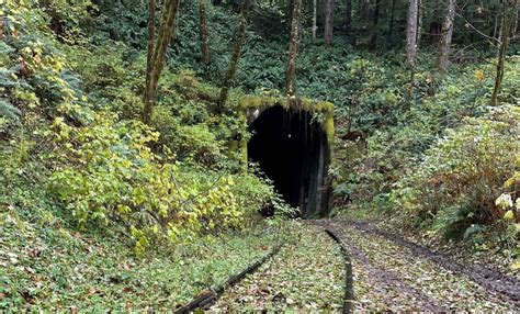 Salmonberry Railroad Tunnel Route Oregon GPS Trail Map Conditions