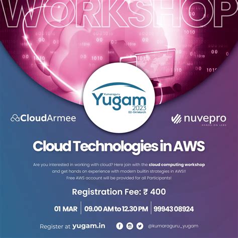 Cloud Technologies Using AWS Kumaraguru College Of Technology Workshop Coimbatore