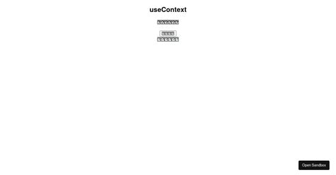 Practice Usecontext Codesandbox