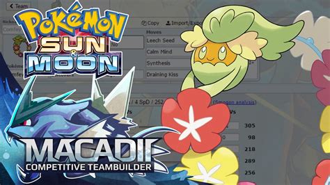Comfey Sun And Moon Team Builder Pokemon Showdown Ou Team Building W
