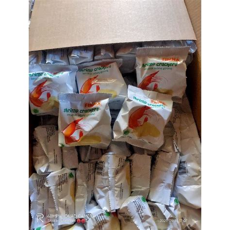 Jual PROMO HARI INI Kerupuk Udang Goreng FINNA Shrimp Crackers 10gr