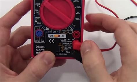 How To Use A Cen Tech Multimeter 7 Function Guide