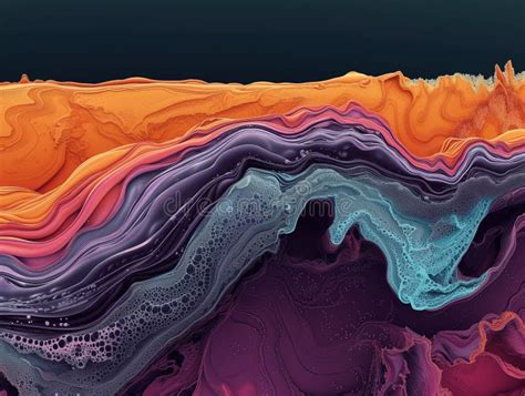 Simulation Of A Turbulent Flow Of A Fluid With Several Phases In