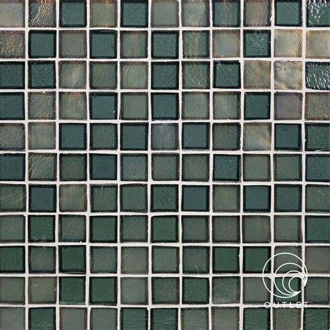1x1 In Tahoe Blend Oceanside Glass And Tile