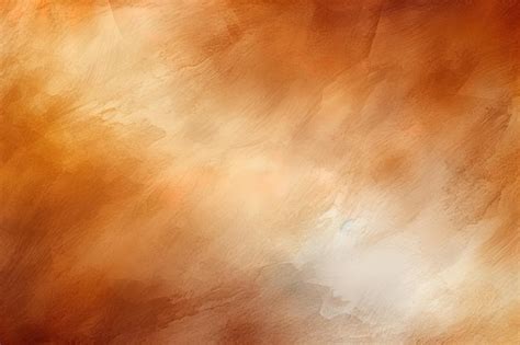 Fondo De Acuarela Abstracta Marrón Foto Premium