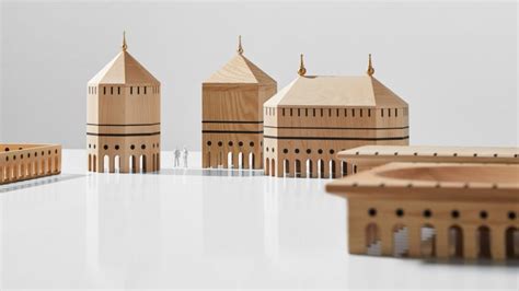 Mad Lab Creates Wooden Vessels That Resemble Miniature Buildings
