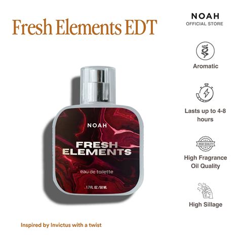 Noah Fresh Elements Eau De Toilette 50ml Shopee Philippines