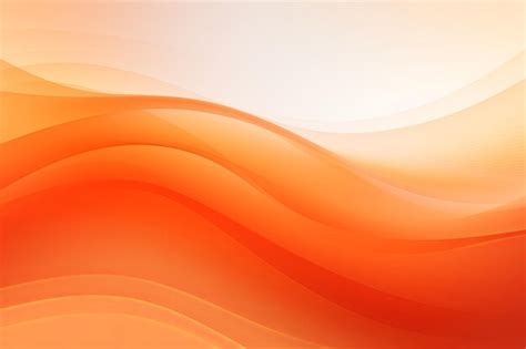 Premium Photo Abstract Colorful Orange Gradient Wave Shapes Background Vibrant 3d Render Wallpaper