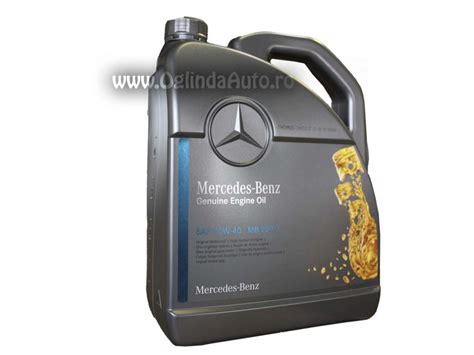 Ulei Motor Original Mercedes Benz 10w 40 5 L OglindaAuto Ro