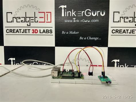 Ir Sensor Controlled Buzzer Using Raspberry Pi 3 By Creatjet3d Labs