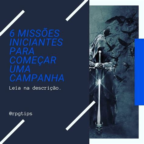 curtidas comentários Dicas para RPG de mesa rpgtips no Instagram As Seis temáticas