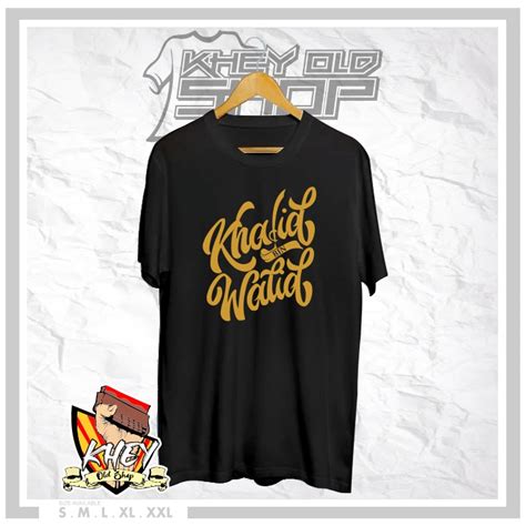 Jual Kaos Dakwah Islami Khalid Bin Walid Sahabat Nabi Muhammad Baju