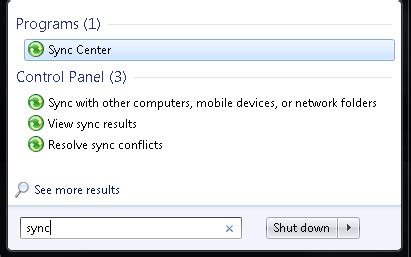 Use Network Files While Offline With Sync Center Offline Files