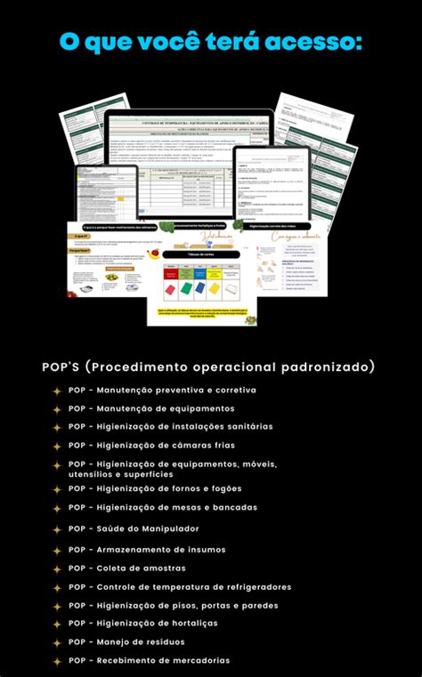 Combo Controle De Qualidade Consultoria E UAN