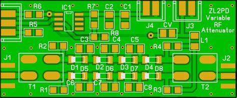 Variable 6 To 60db 500mhz Rf Attenuator