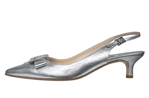 Premium Photo Female Silver Shoes