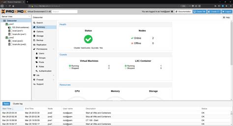 Proxmox Virtual Environment Cluster Bauen