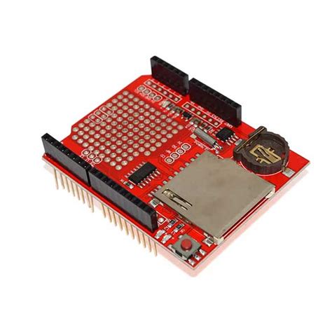 شیلد دیتا لاگر آردوینو Arduino Data Logging Shield تسنیم الکترونیک
