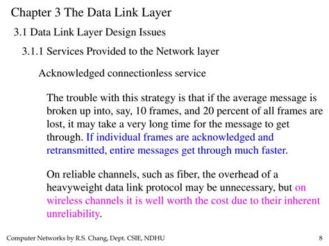 PPT Chapter 3 The Data Link Layer PowerPoint Presentation Free Download ID 6240922