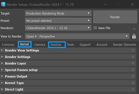 Render Setup