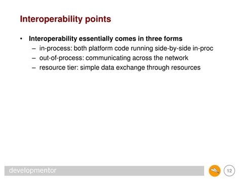 PPT DEV381 NET And J2EE Strategies For Interoperability PowerPoint