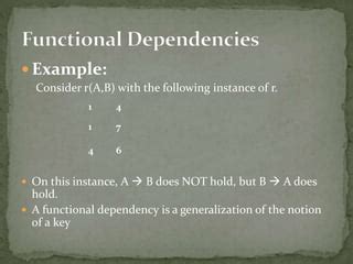 Decomposition Using Functional Dependency PPT