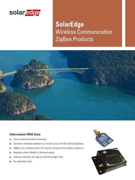 Zigbee Wireless Communication Products Pdf Wireless Gateway