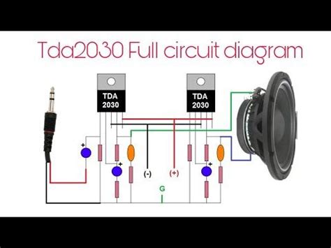 Electrical Circuit Diagram Audio Amplifier Power Amplifiers Circuits