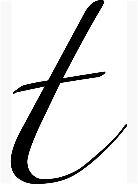 Monogram Lower Case T Magnet For Sale By Designsbyleah Redbubble
