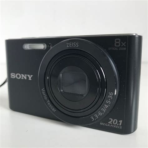 Sony Cyber-shot DSC-W830 20.1MP 8X Optical Zoom Digital Camera BLACK | eBay