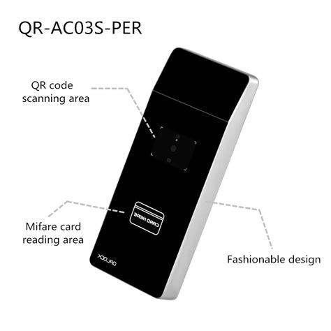 Qr Code Unlocking Glass Entry Door Access Wall Reader