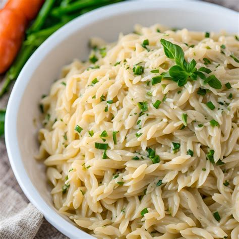 Creamy Garlic Parmesan Orzo Recipe Cheff Recipes