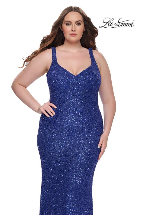 Plus Size Dress Style 31163 La Femme