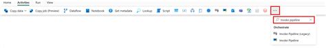 Invoke Pipeline Activity Microsoft Fabric Microsoft Learn