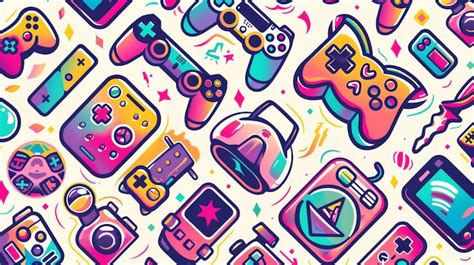 33 000 Game Console Pattern Pictures
