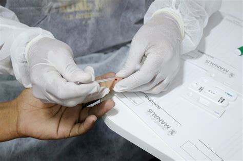 Oferta de teste rápido para sífilis é intensificada em 155 Unidades de