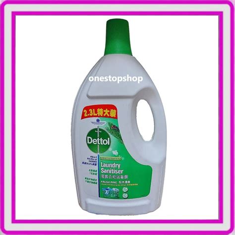 Dettol Clothing Disinfectant Laundry Sanitizer Lemon Scent 23l On