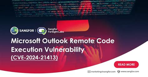 Cve 2024 21413 Microsoft Outlook Rce Vulnerability