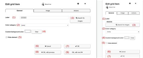 Grid Elements Asterics