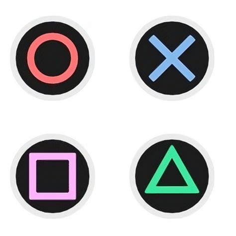 Playstation Controller Button Icons