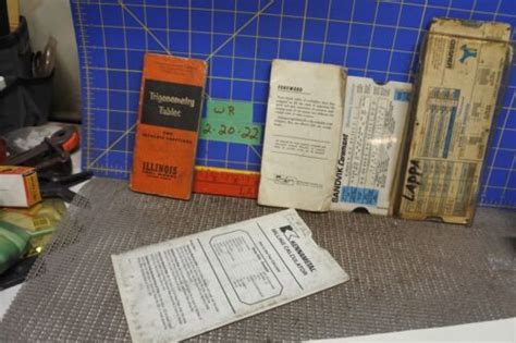 Machinist Books And Charts 4615457109