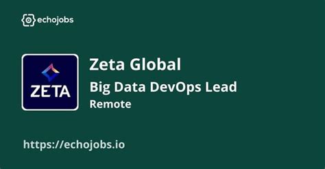 Zeta Global Is Hiring Big Data Devops Lead Remote Hadoop Python Postgresql Mysql Mariadb Perl