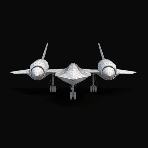 Sr 71 Blackbird 3d Model 119 Max Fbx Obj 3ds Ma Free3d