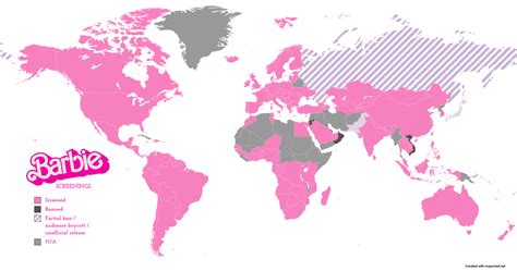 Barbie Real World Map Rmaps