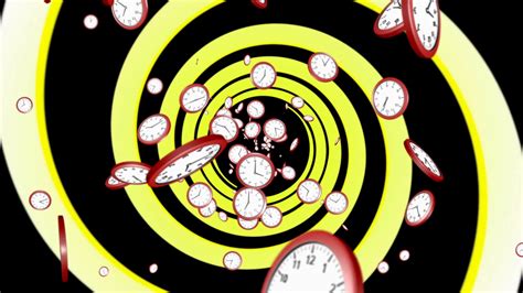 Falling Clocks Animation Technology Stock Motion Graphics SBV 348417647