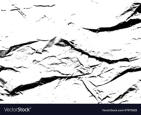 Vintage Texture Overlay On Old Paper Black Vector Image
